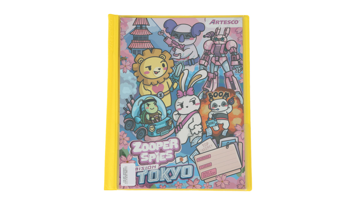 folder con prensa artesco